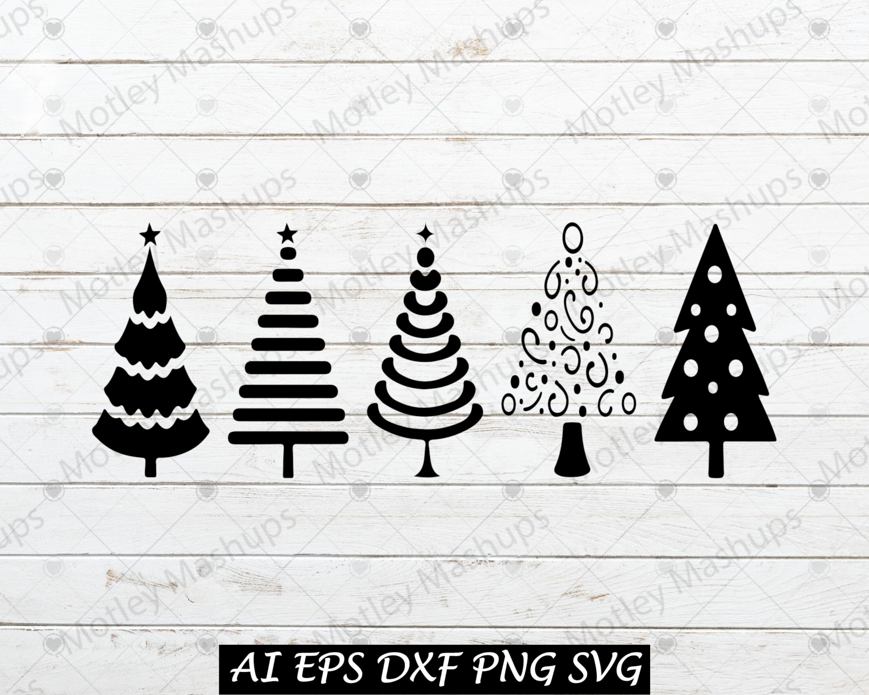 Christmas Tree SVG Bundle Christmas Svg Christmas Tree SVG - Etsy