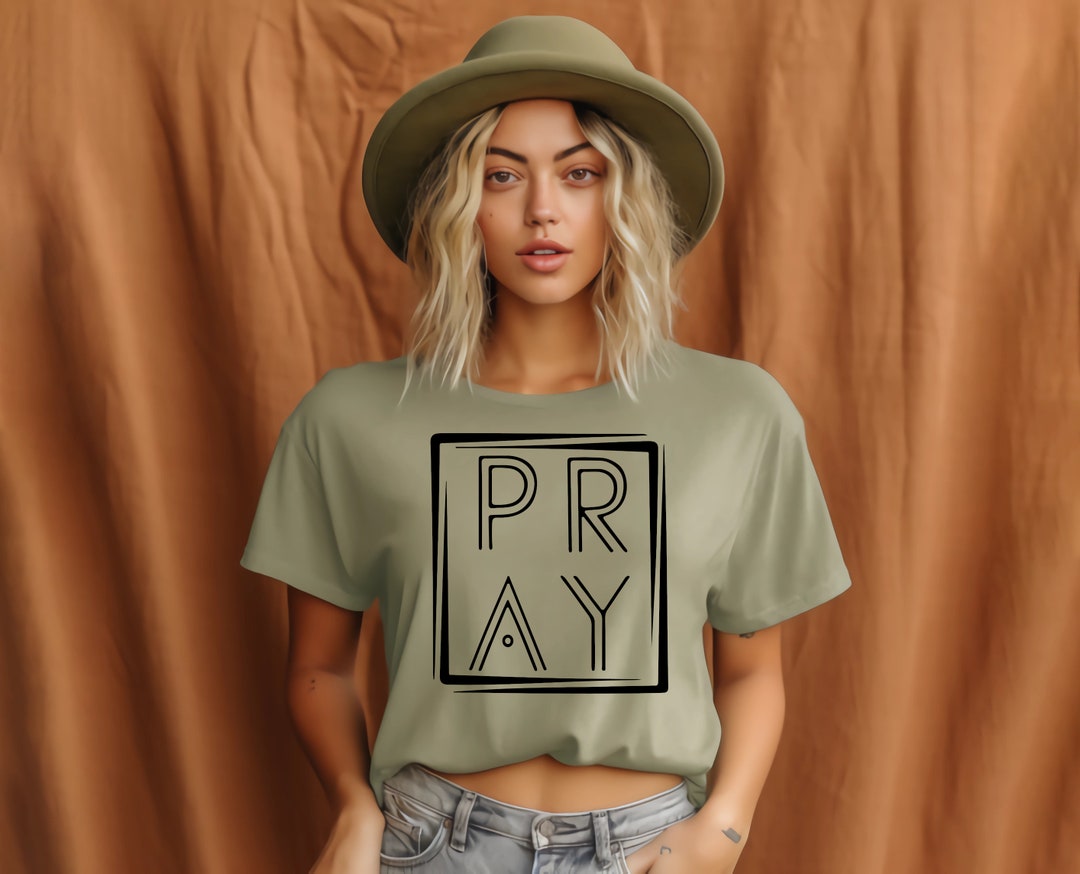 Pray Framed Svg, Prayer Svg, Christian Svg Png, Religious Svg Png ...
