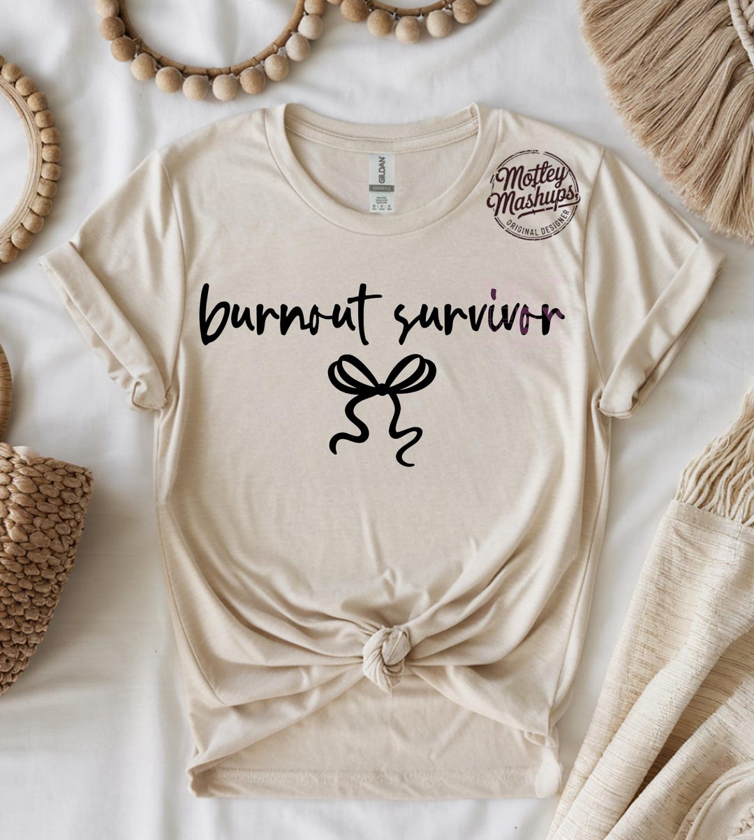Anxiety SVG PNG, Burnout Survivor, Mental Health Design, Commercial Use ...