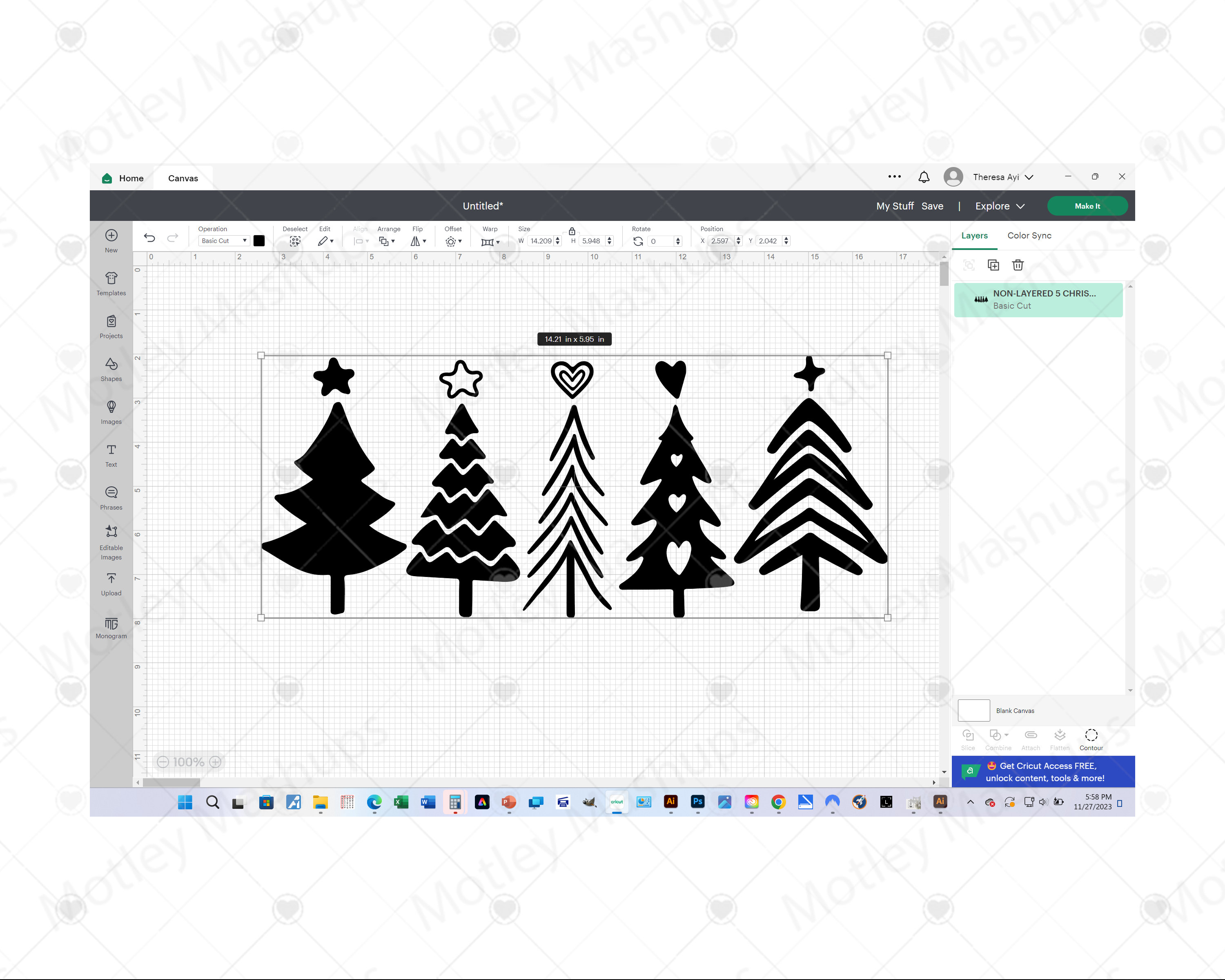 Christmas Tree Svg Bundle, Christmas Svg, Christmas Tree Svg, Christmas ...