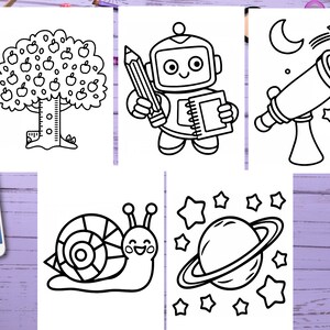 Bold Stem Learning Coloring Pages, Science Coloring, Math Coloring ...