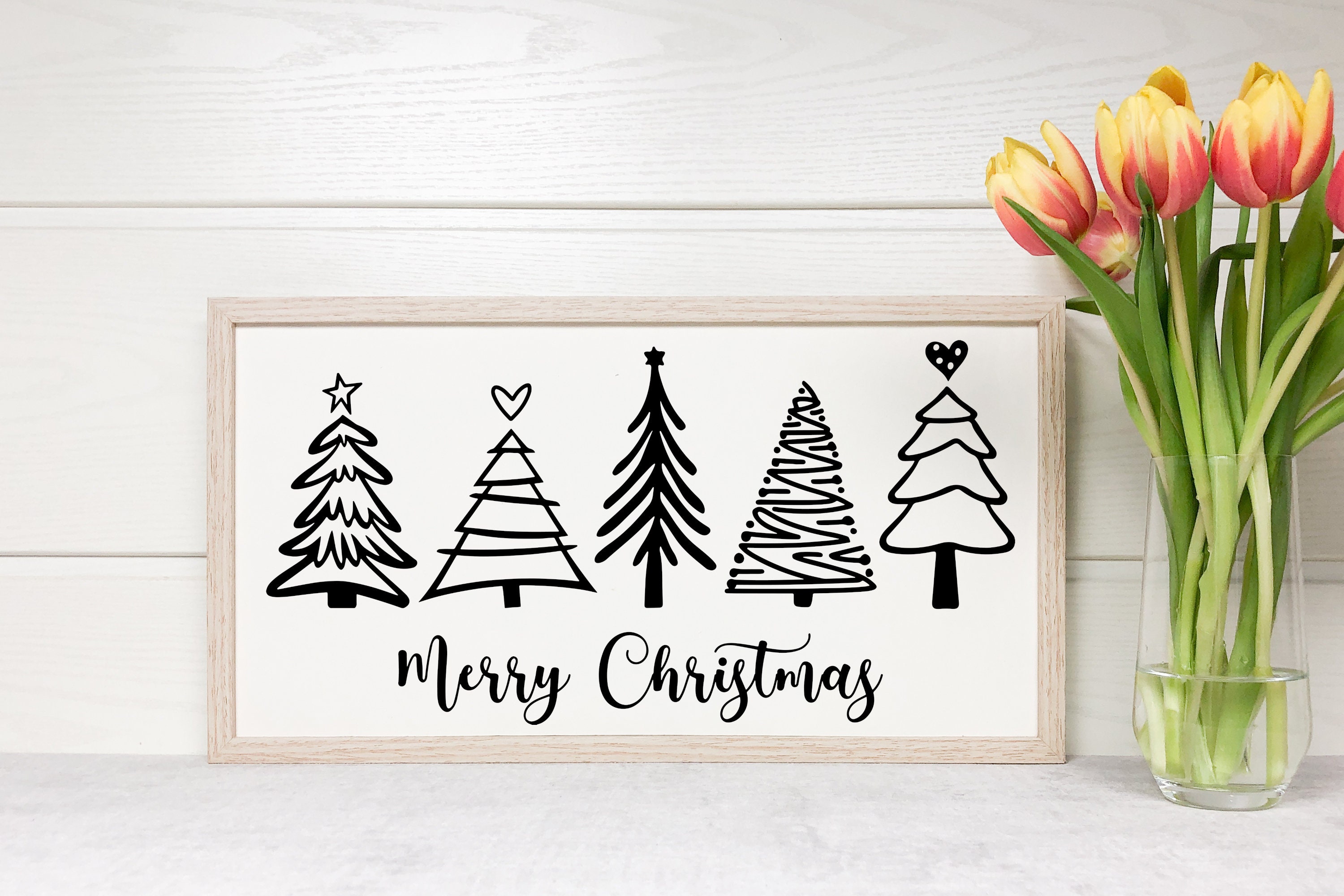 Merry Christmas Tree Svg Christmas Svg Png, Christmas Saying Svg, Xmas ...