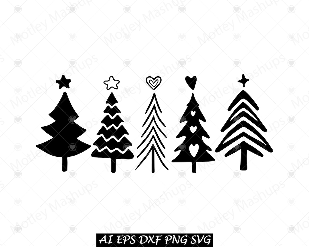 Christmas Tree Svg Bundle, Christmas Svg, Christmas Tree Svg, Christmas ...