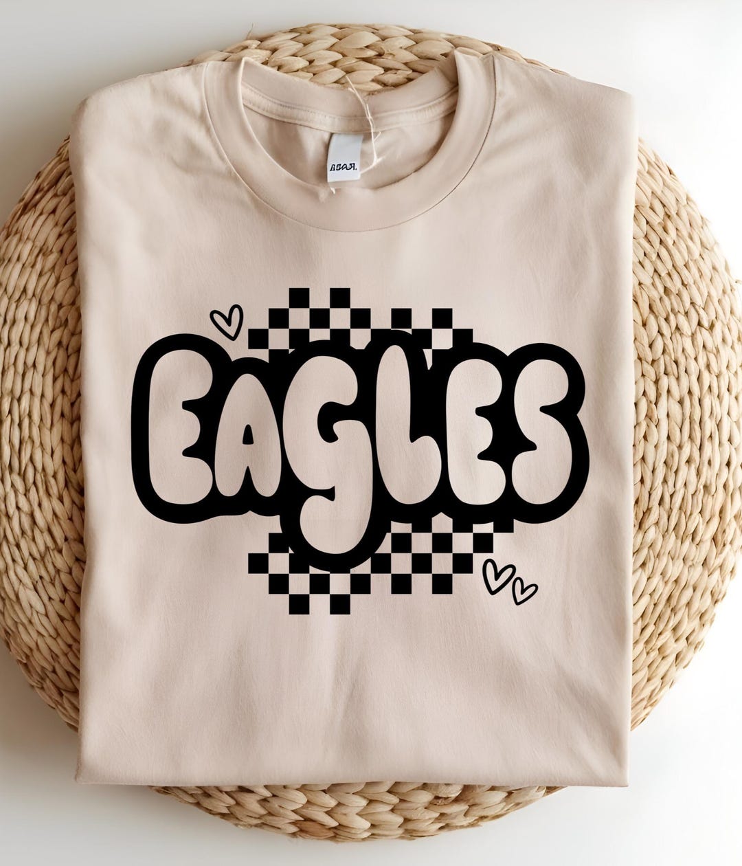 Eagles Png, Eagles Mascot Png, Checkerboard Design, Mascot Name Shirt, Team Name, Trendy Eagles ...