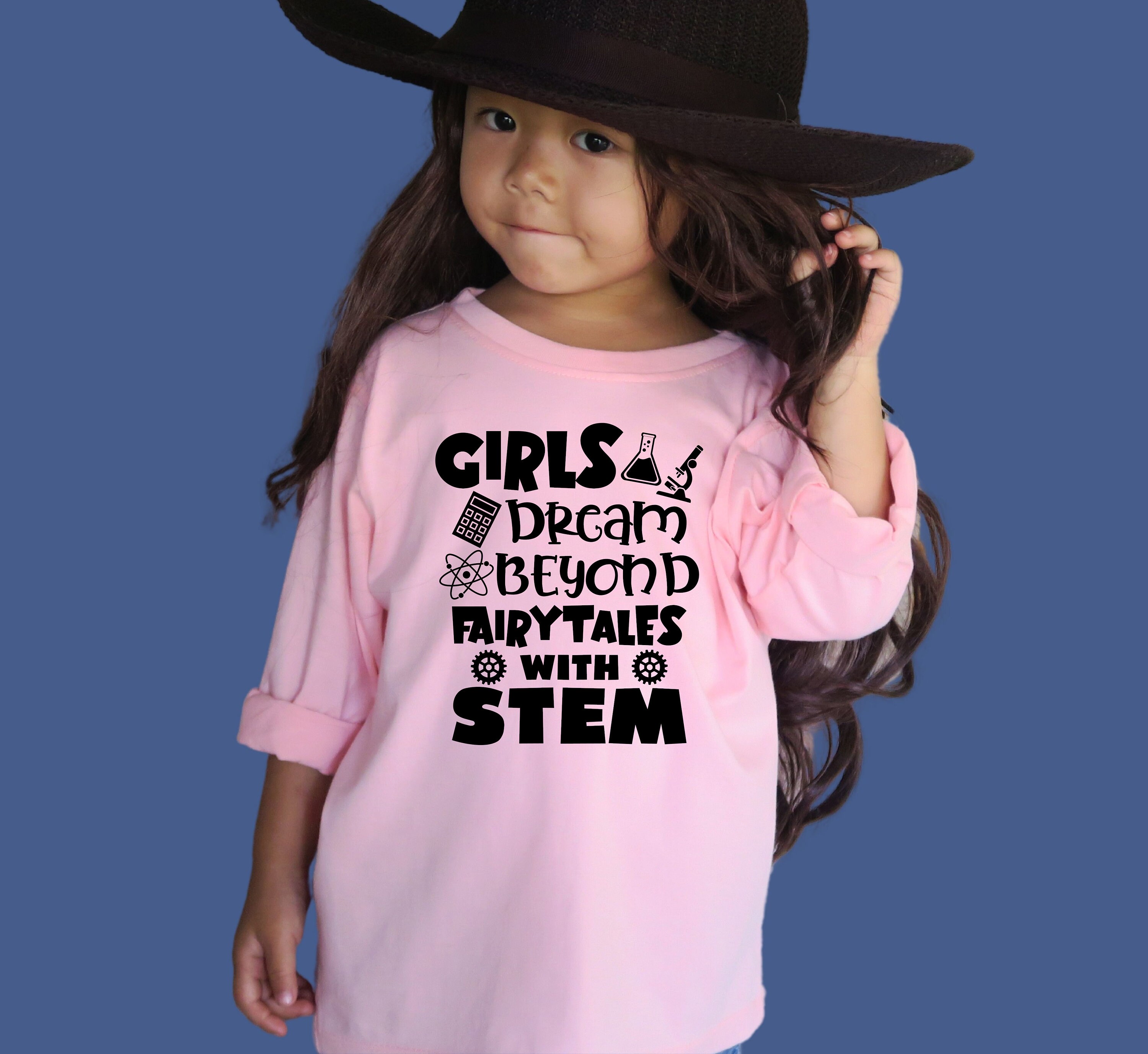 STEM Girls Science Technology Engineering Math SVG, Girls Dream Beyond ...