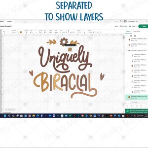 Biracial Mixed Race Svg Png, Women Empowerment, Cricut Cut File, Halfie ...