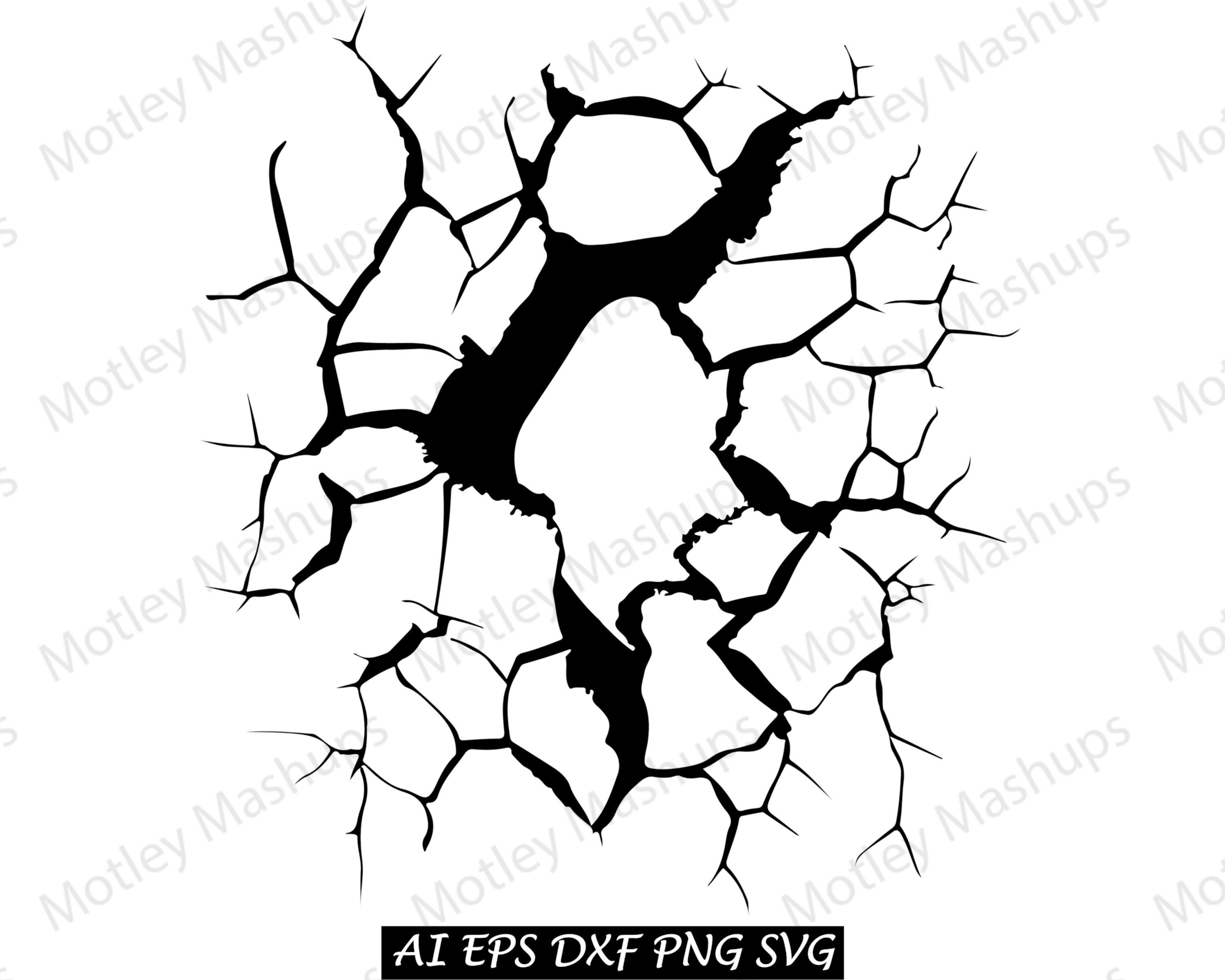 Wall Crack Clipart
