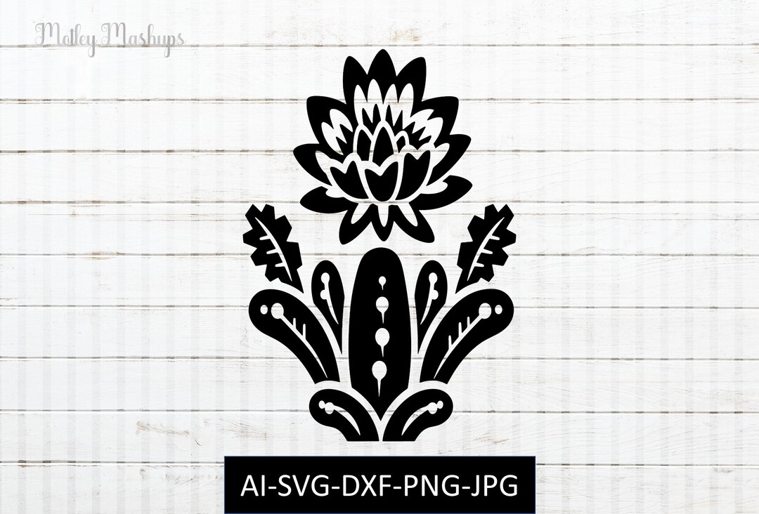 Cactus SVG cactus floral svg planta svg flor svg cactus - Etsy México