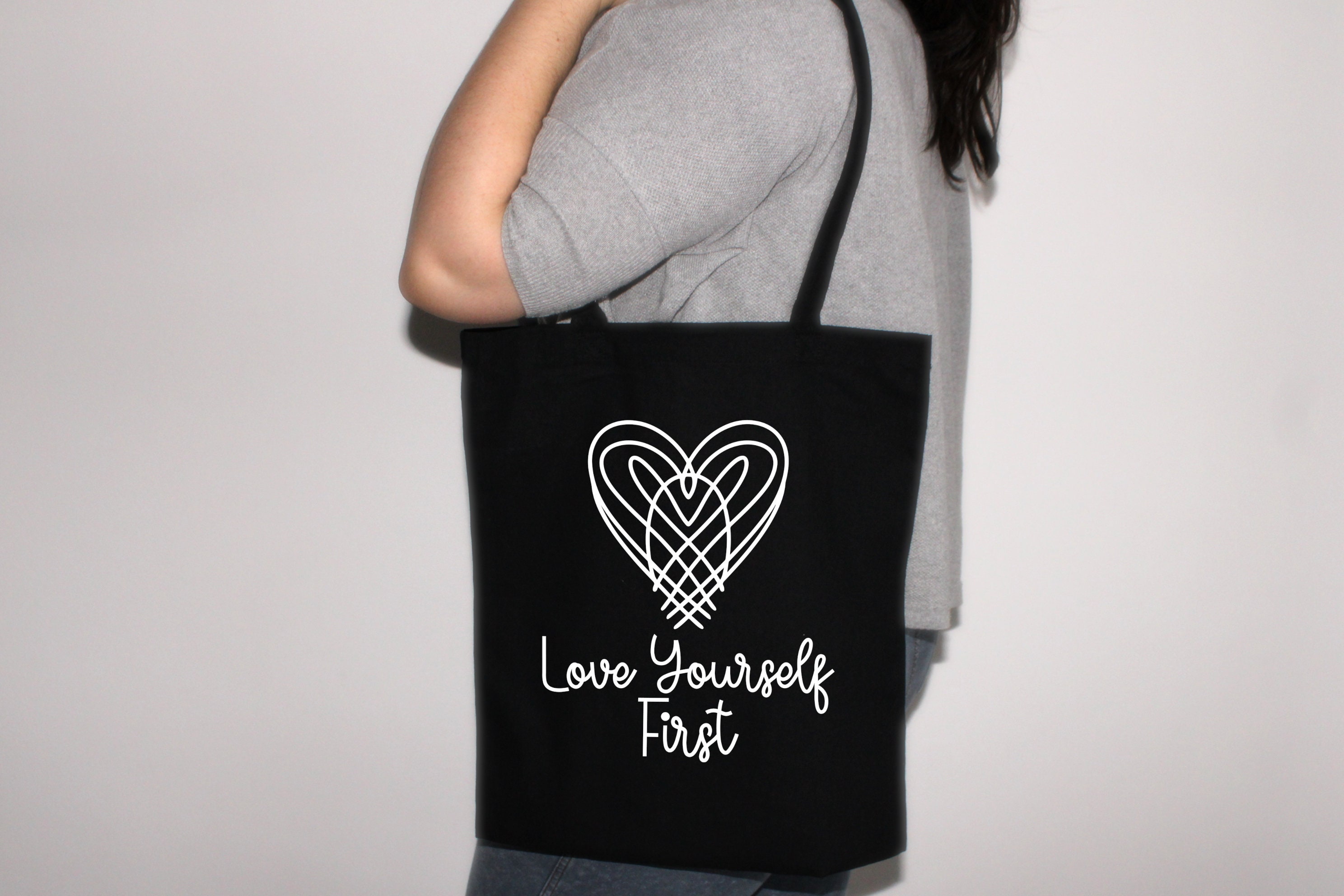 Love Yourself First Svg Png, Inspirational Quotes Svg, Motivation Shirt ...