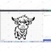 Cute Baby Highland Cow Svg, Baby Farm Animal Svg Png, Highland Baby Cow ...
