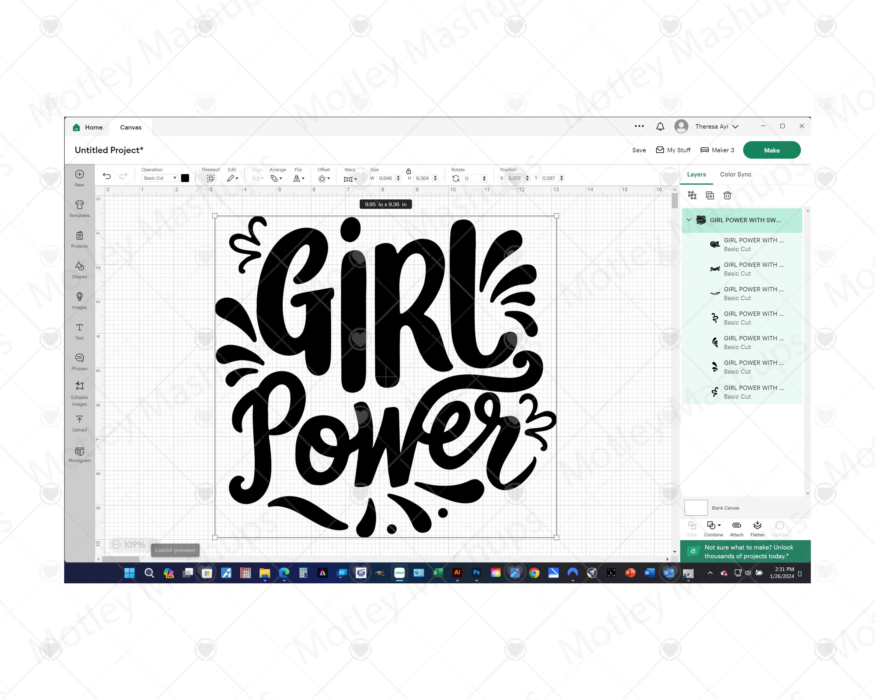 Girl Power Svg Png, Empowerment Svg Png, Women Power Svg, Motivation ...