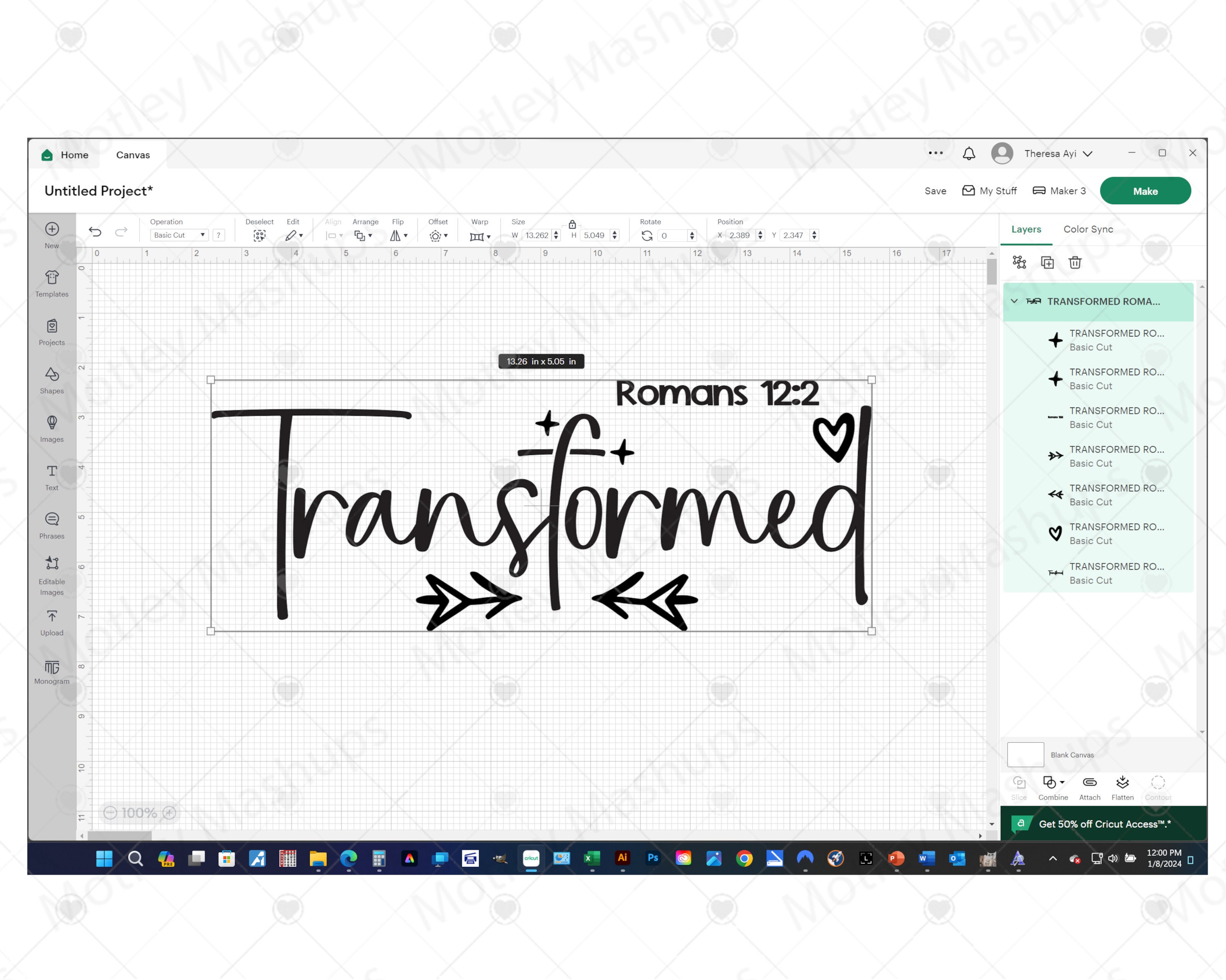Transformed Romans 12:2 Svg Png, Bible Verse Svg, Jesus God Svg Png, Scripture Svg Png, Not ...