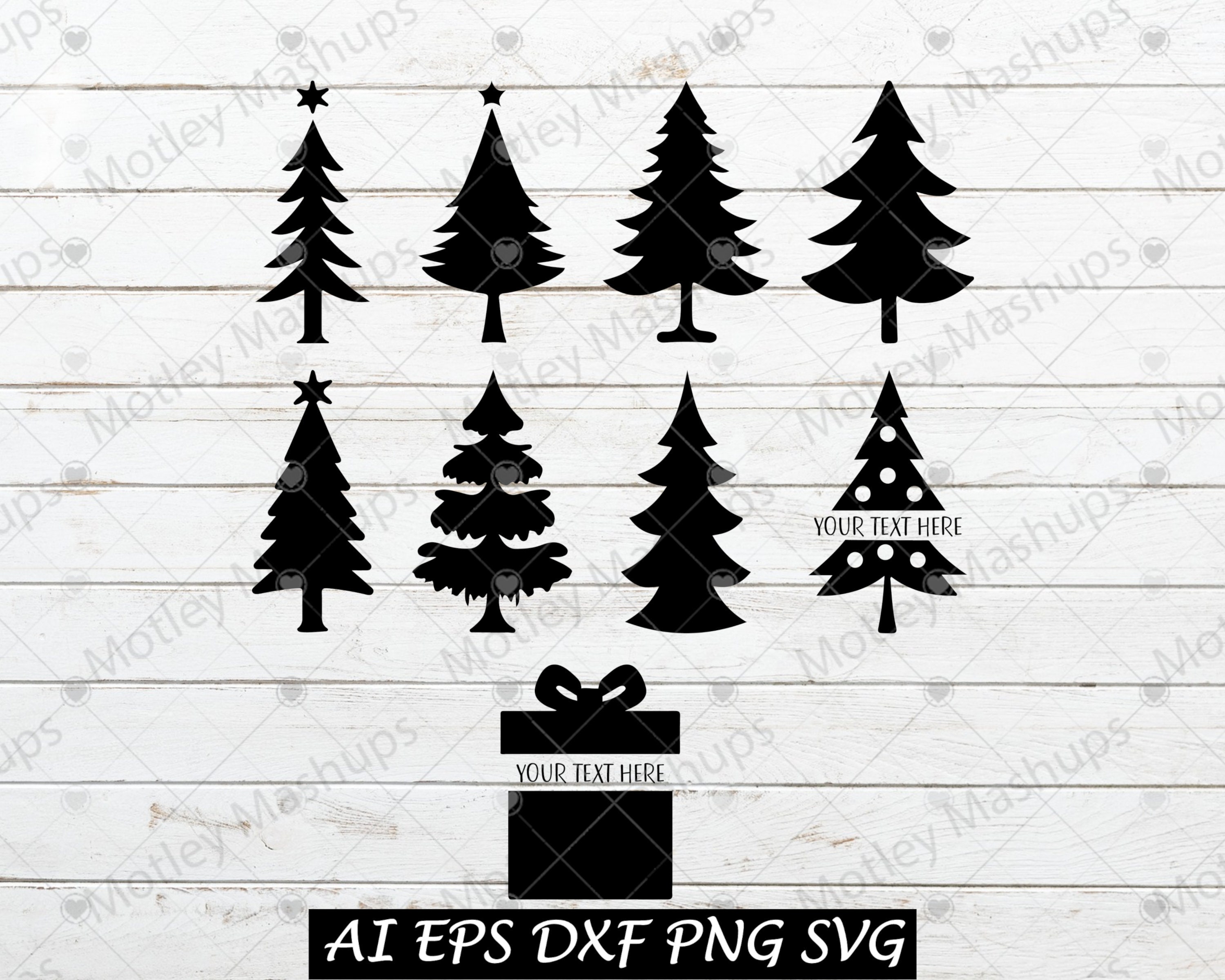 Christmas Tree Svg Bundle, Christmas Svg, Holidays Svg Png, Christmas ...