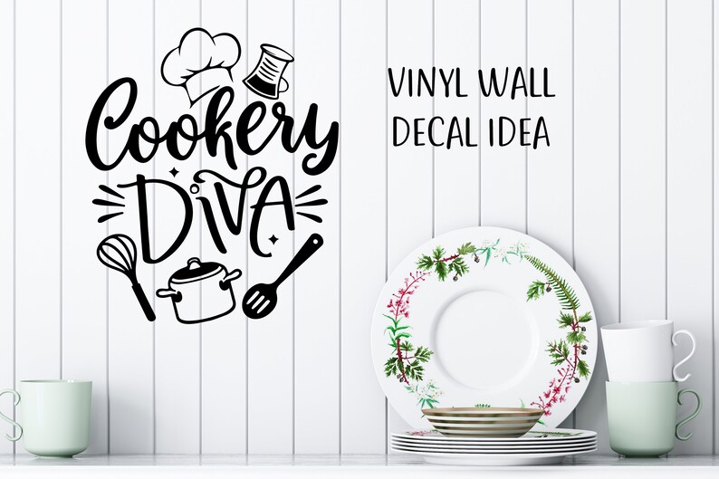 Cookery Diva Kitchen Svg, Queen of Kitchen Svg Png, Kitchen Saying Svg ...