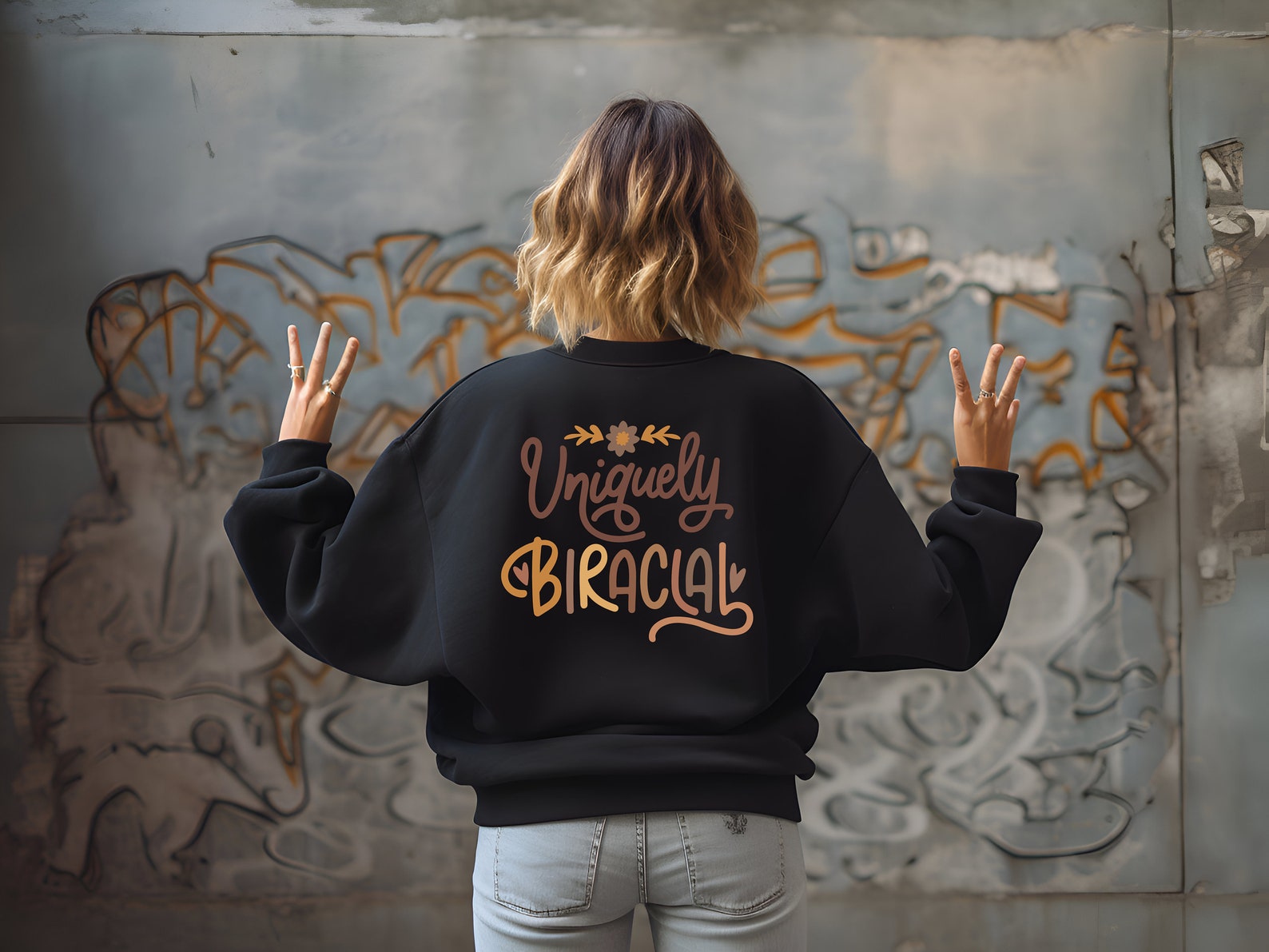 Biracial Mixed Race Svg Png, Women Empowerment, Cricut Cut File, Halfie ...