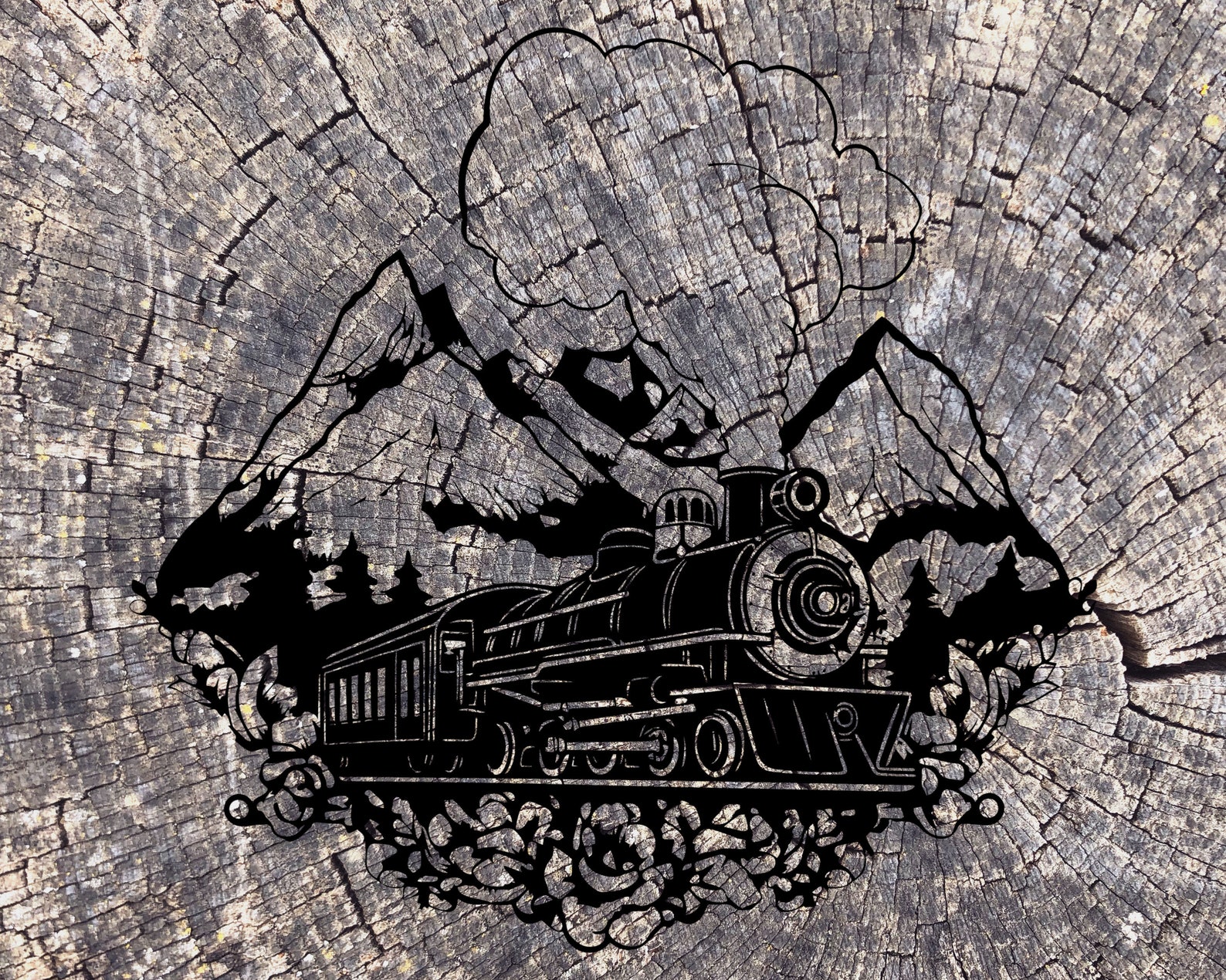 ZUG in Bergen SVG Zug Clipart Zug SVG für Cricut Lokomotive - Etsy.de