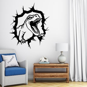 T-rex Scratch Svg, T-rex SVG PNG, Dinosaur Svg Png, Cracked Wall Svg ...