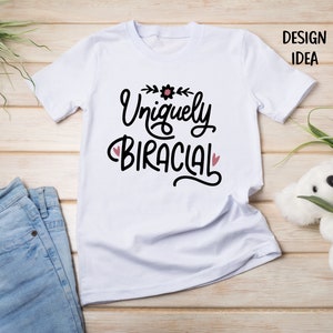 Biracial Mixed Race Svg Png, Women Empowerment, Cricut Cut File, Halfie ...