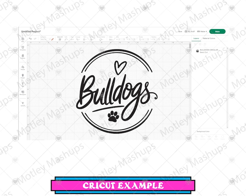 Bulldogs Mascot Emblem, SVG PNG, Team Design (digital Download) - Etsy