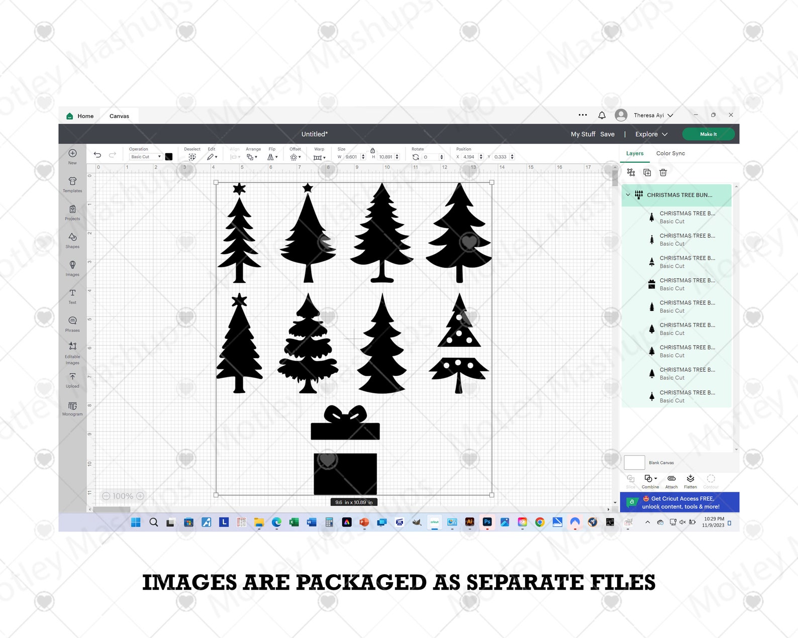 Christmas Tree Svg Bundle, Christmas Svg, Holidays Svg Png, Christmas ...