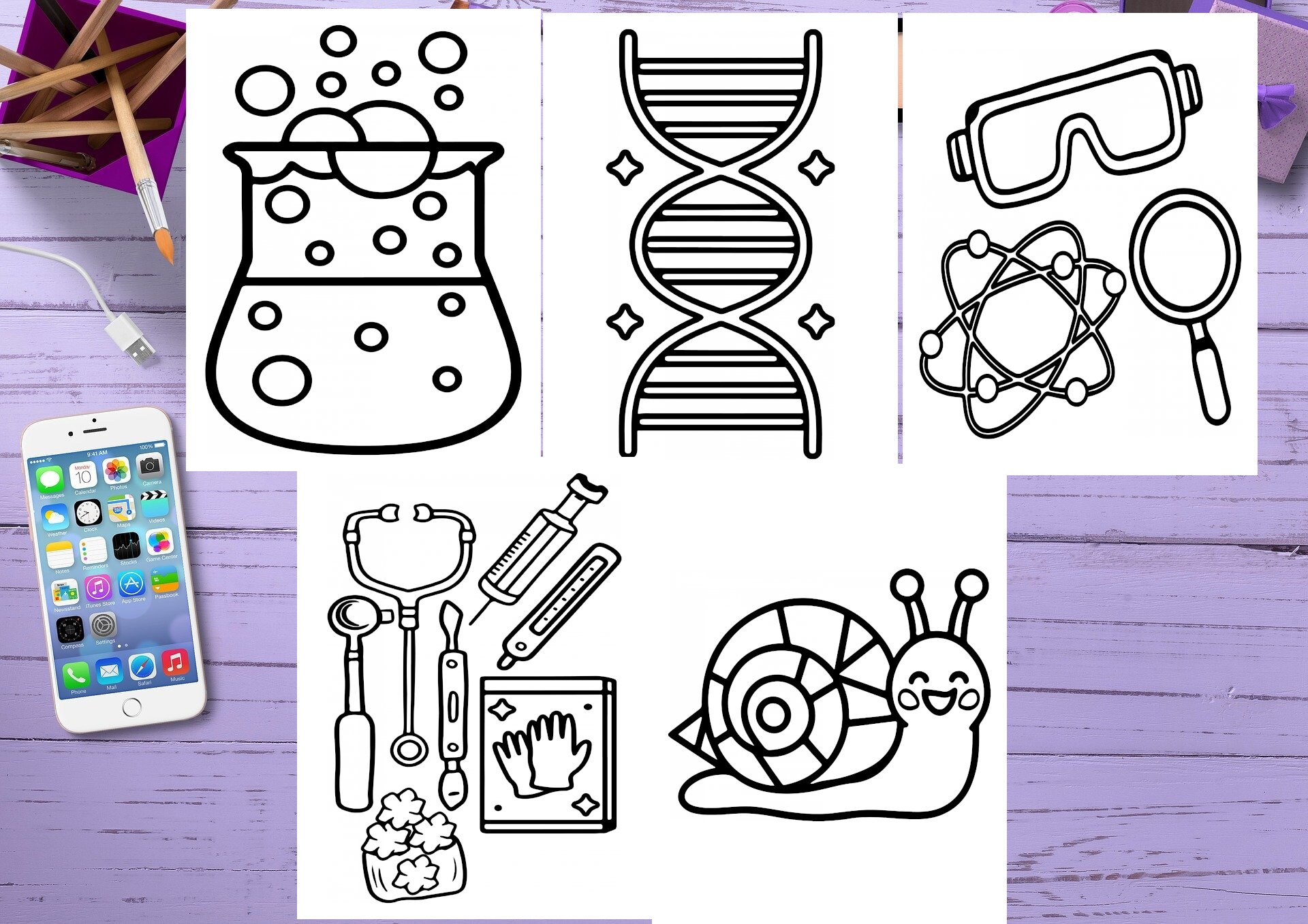 Bold Stem Learning Coloring Pages, Science Coloring, Math Coloring ...