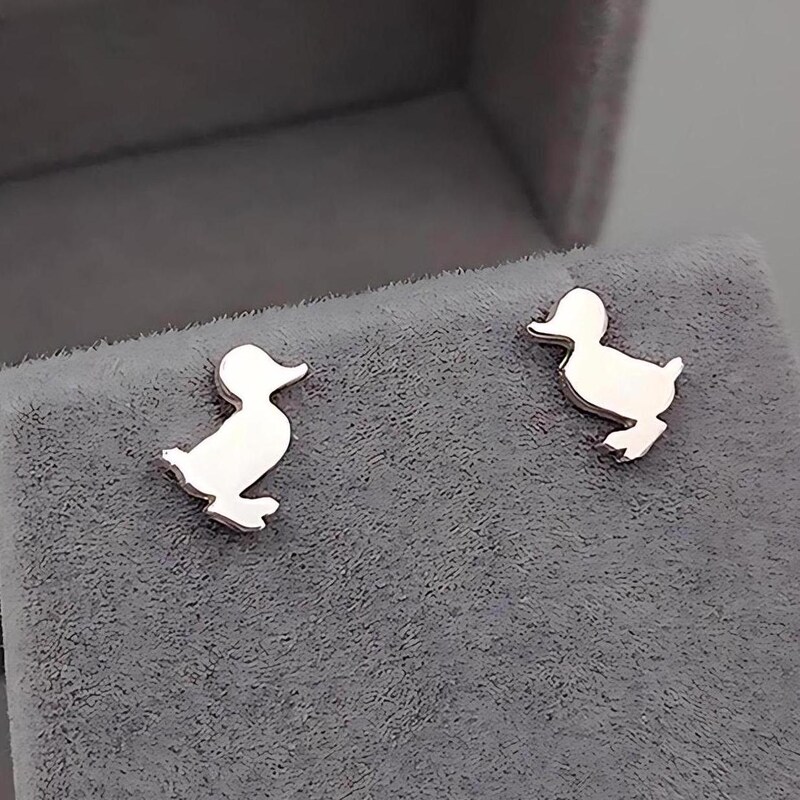 Duck Earrings - Etsy
