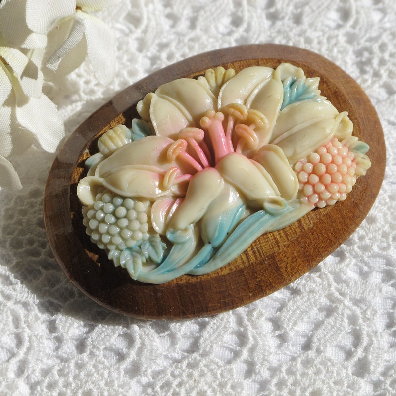 Celluloid Pin - Etsy