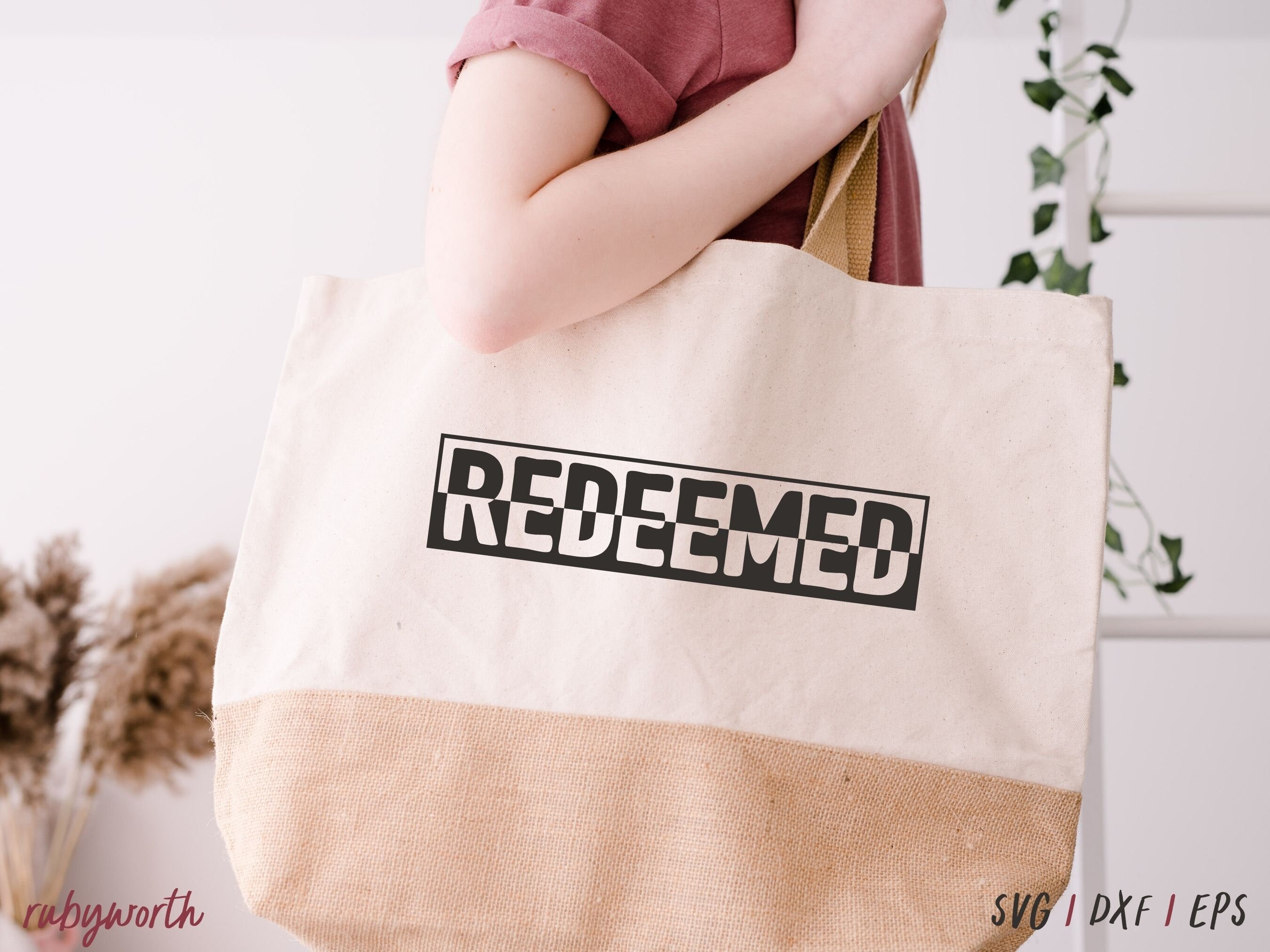 Redeemed SVG Worship SVG Christian SVG Word Clipart Quote Art Bible ...