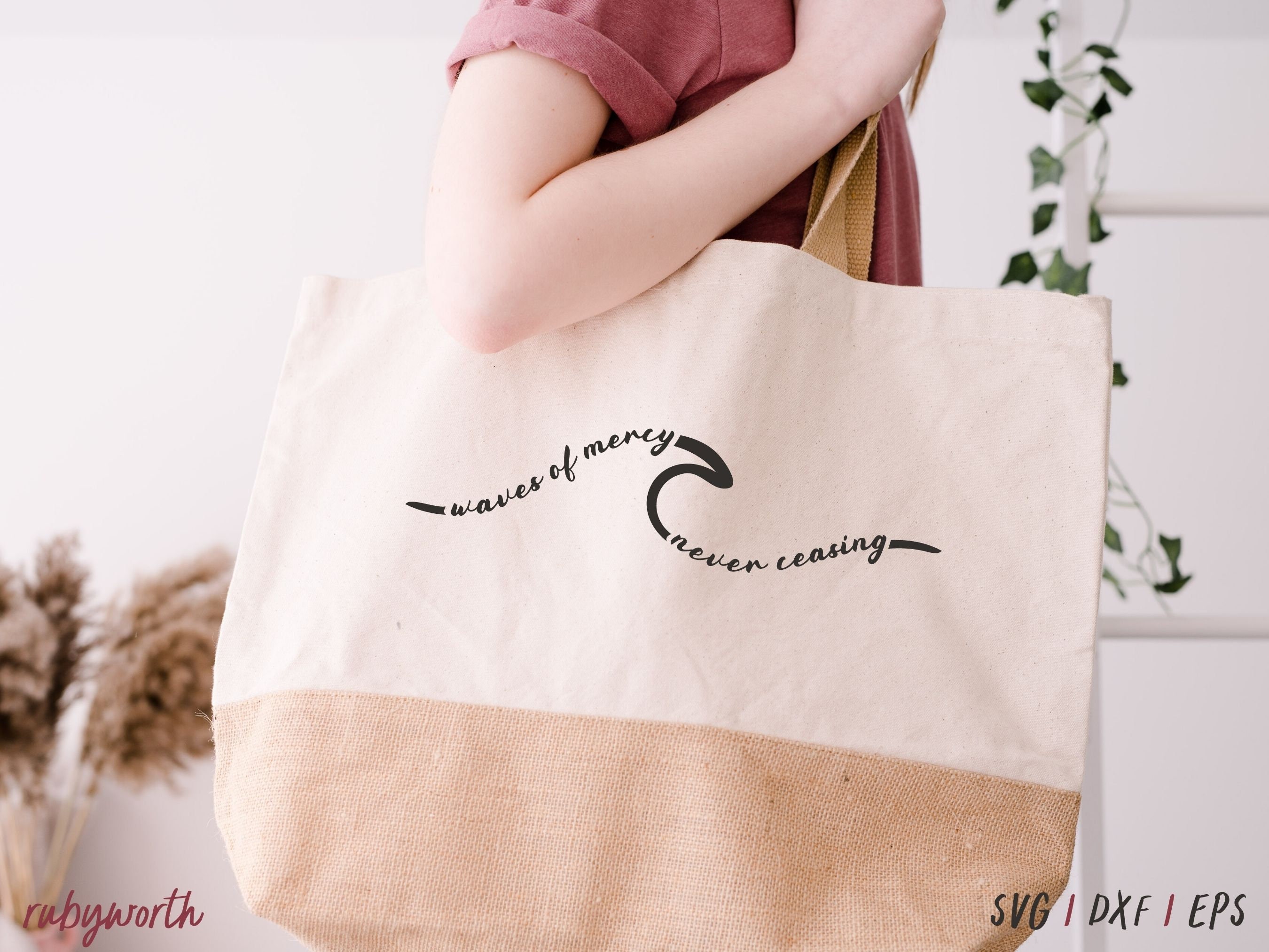 Waves of Mercy SVG Worship SVG Christian SVG Wave Clipart Ocean Art ...