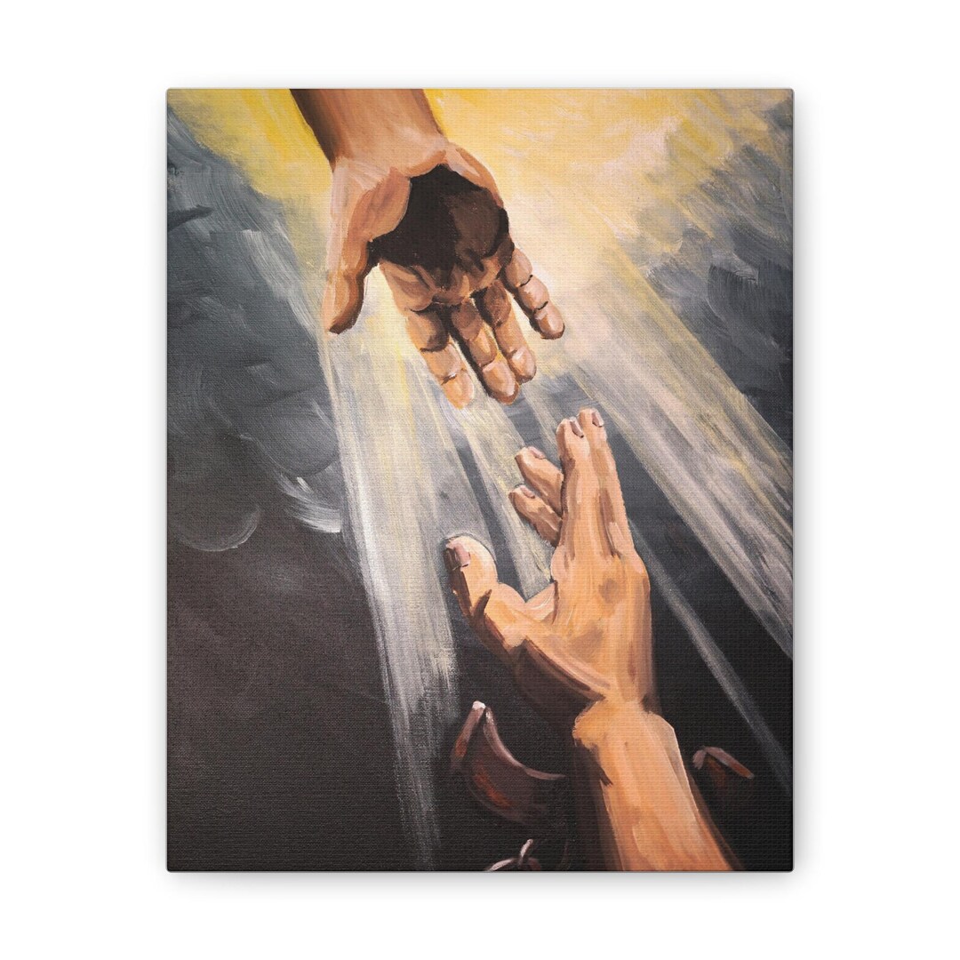 Rescue Canvas Print: Christian Religious Art - Etsy