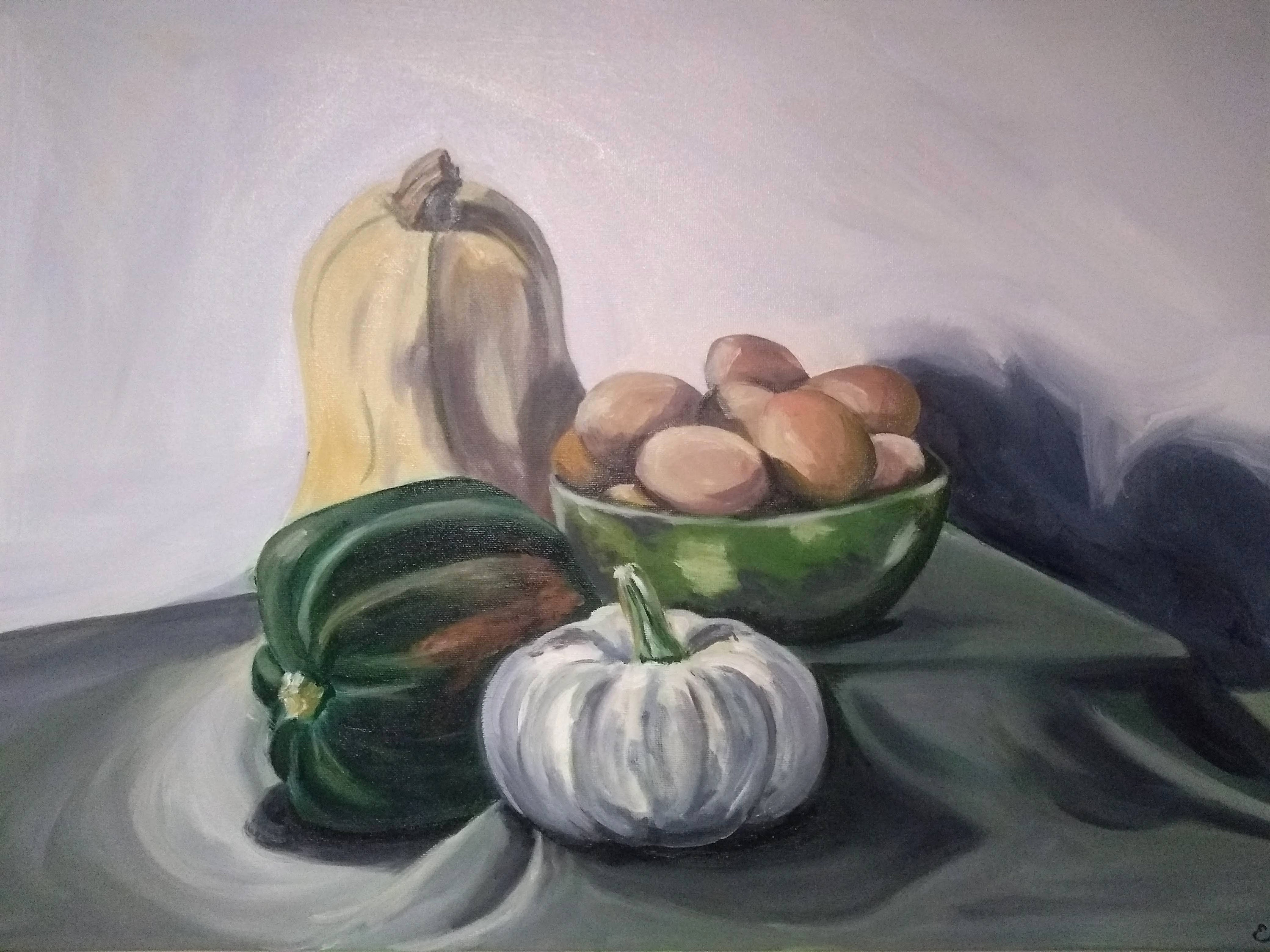 PRINT Bodegón Calabaza huevos de granja calabazas 8x10 - Etsy España