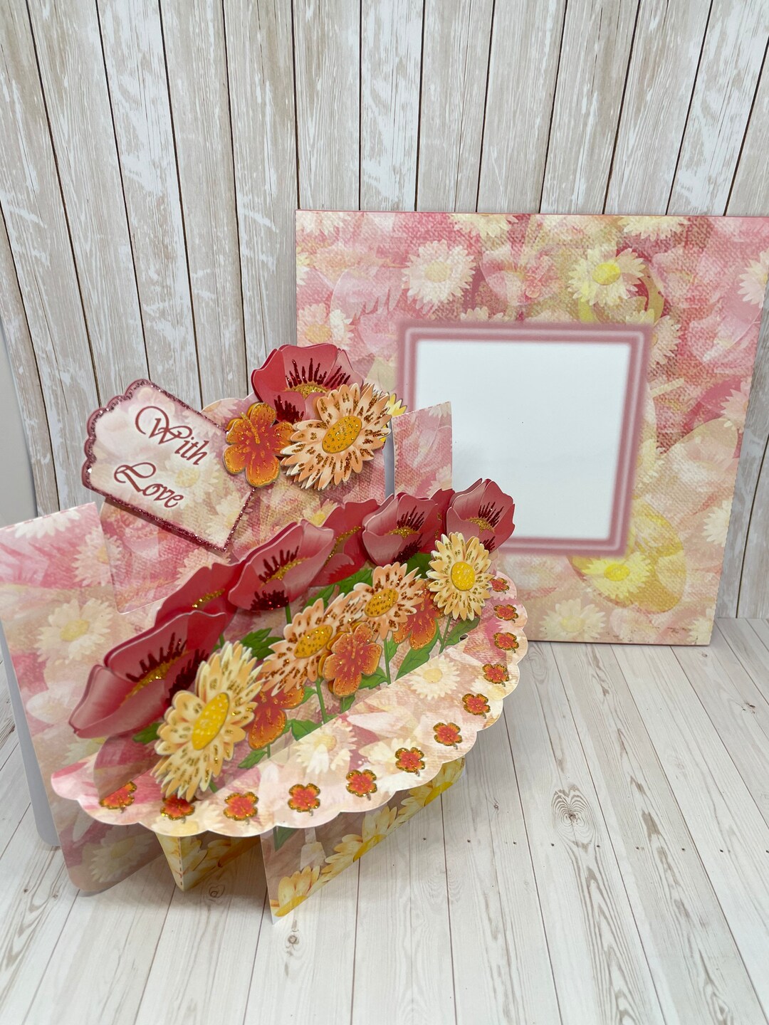 Handmade With Love Card - Etsy Österreich