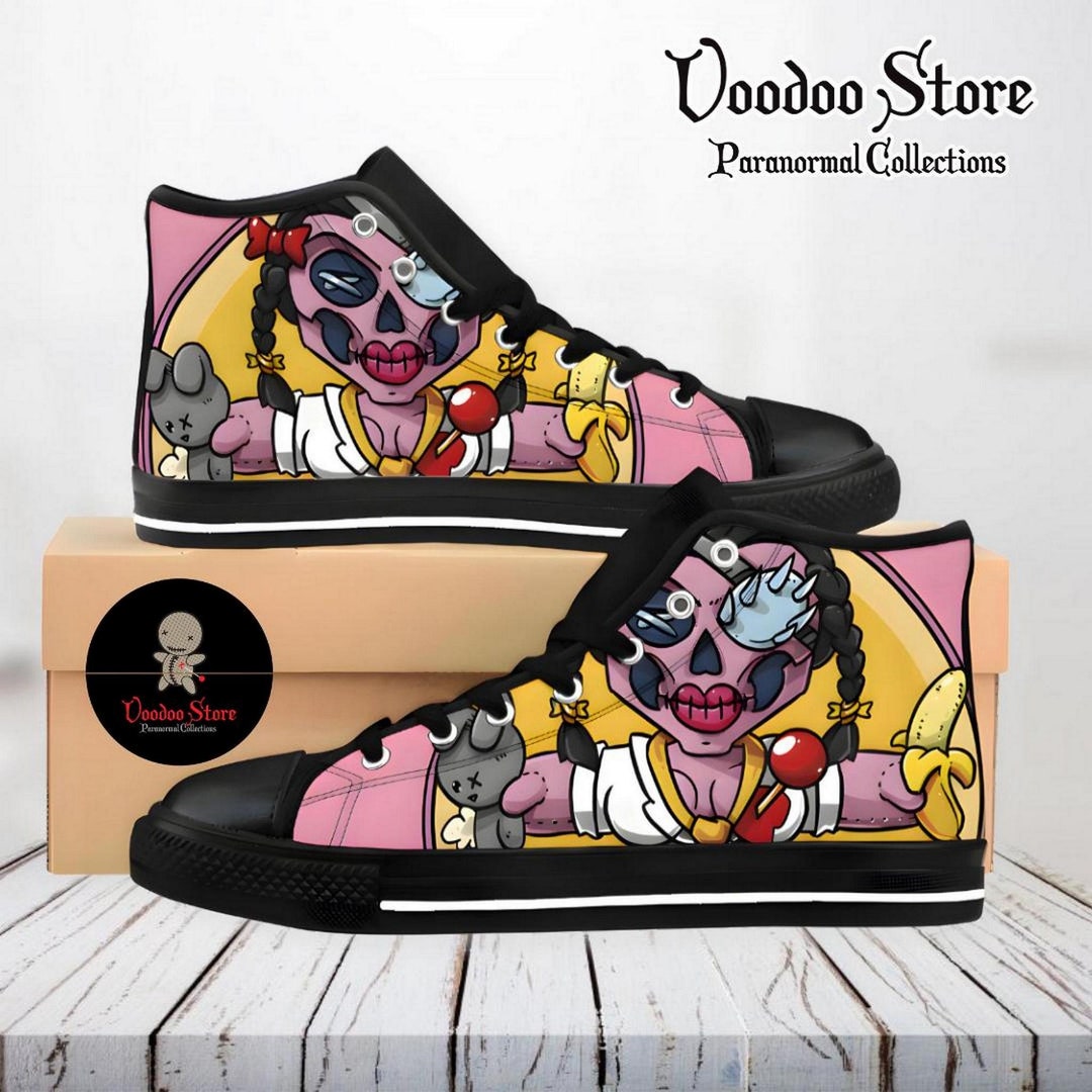 Men's, Women's Shoes From Horror Movies, High-top Sneakers Custom-made ...