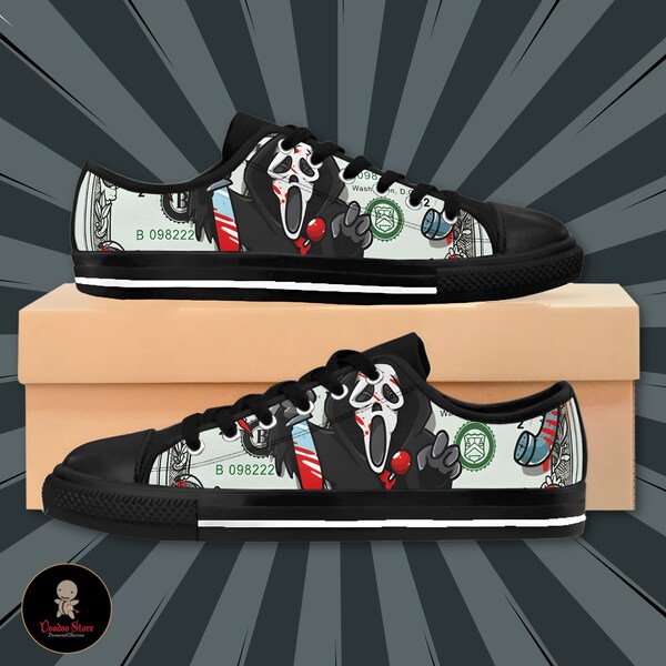 Ghostface Shoes - Etsy