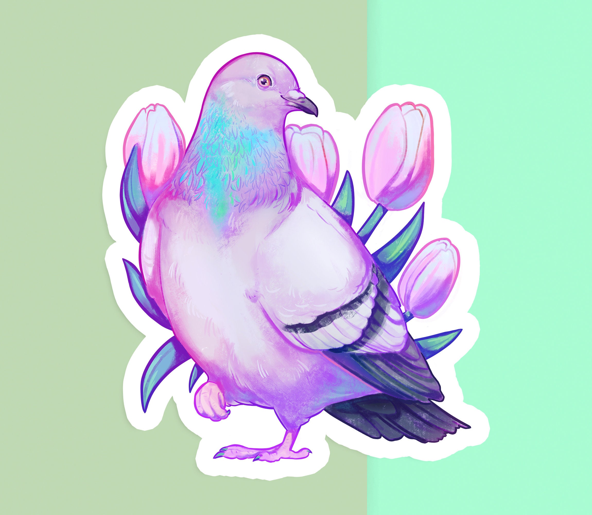 Cute Pigeon Drawing