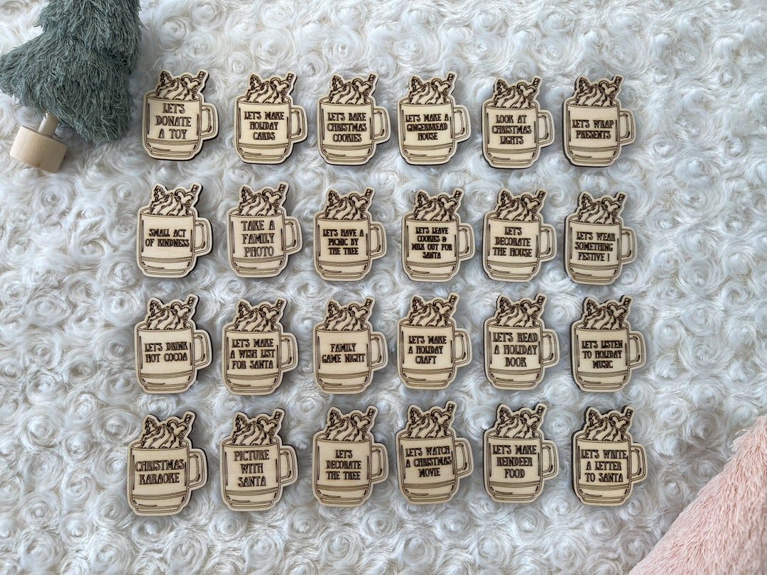 Christmas Activity Tokens Christmas Tokens Christmas - Etsy