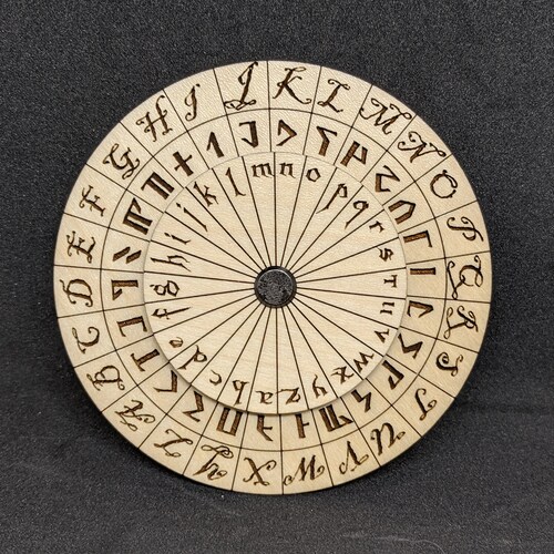 Fantasy Caesar / Vigenère Cipher Wheel and Translator - Etsy