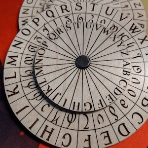 Fantasy Caesar / Vigenère Cipher Wheel and Translator - Etsy
