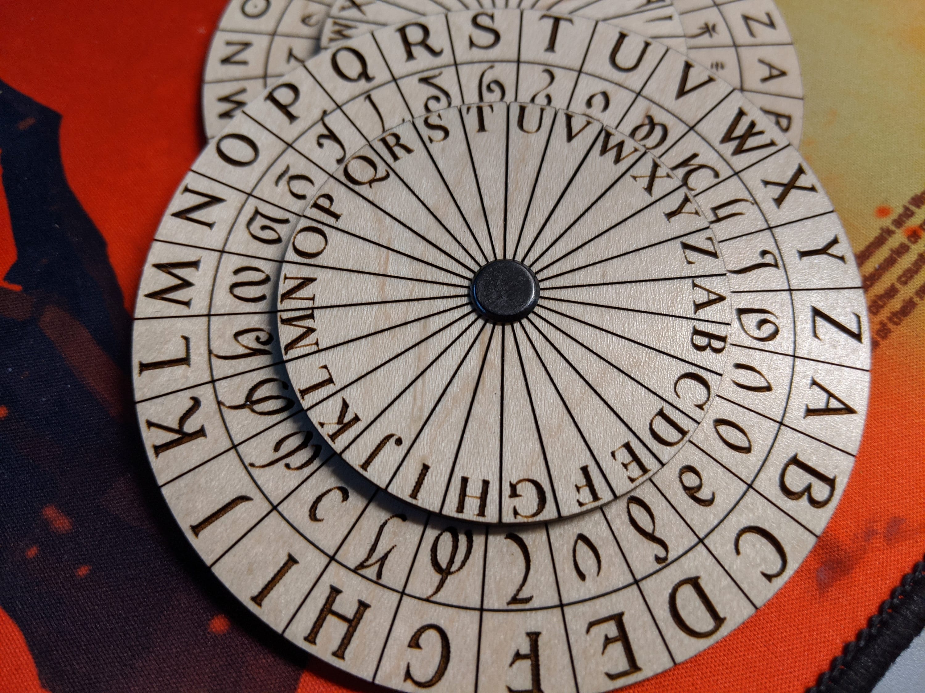 Fantasy Caesar / Vigenère Cipher Wheel and Translator | Etsy