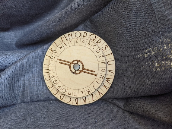 1920's Cipher Wheel - Etsy