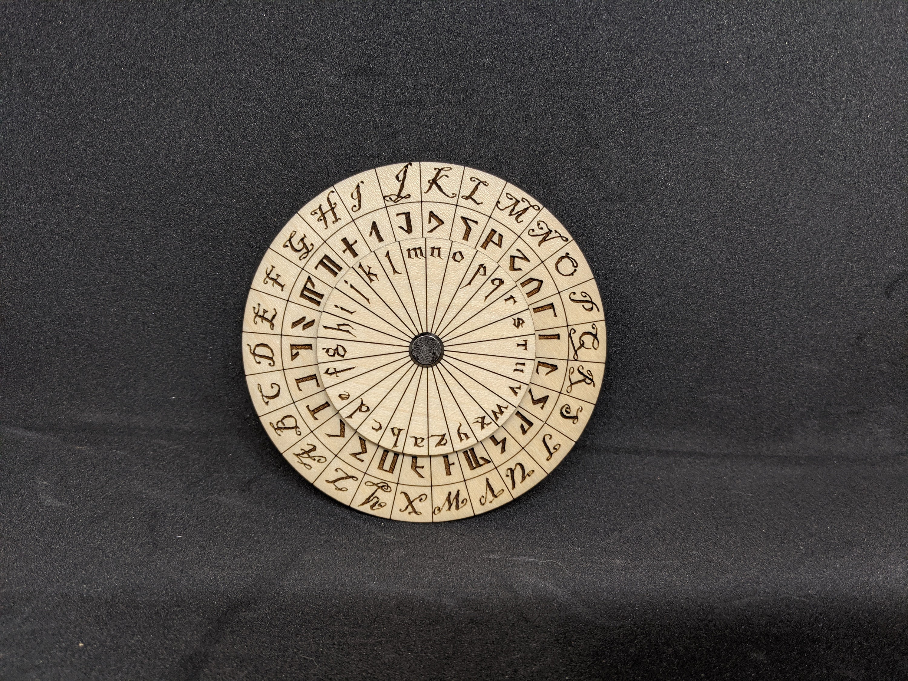 Fantasy Caesar / Vigenère Cipher Wheel and Translator | Etsy