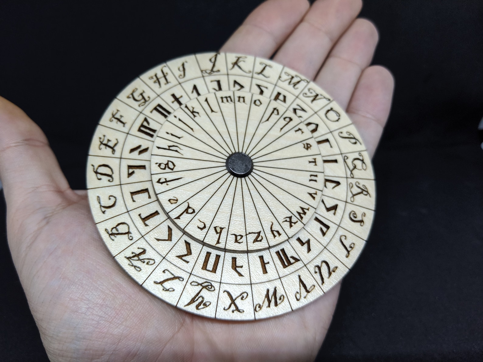 Fantasy Caesar / Vigenère Cipher Wheel and Translator - Etsy India