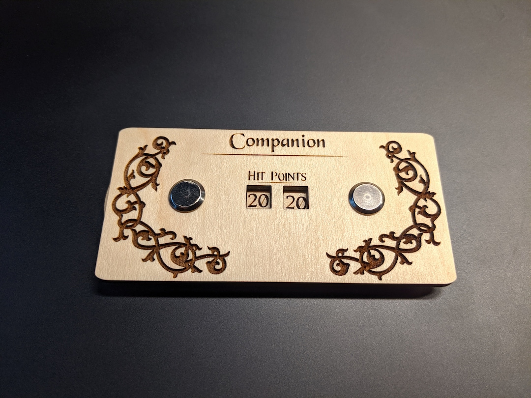 Dnd Companion Health Tracker - Etsy