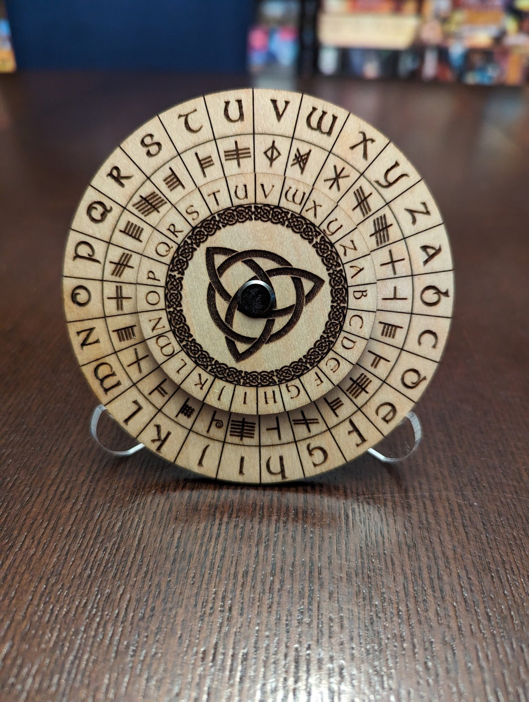 Celtic Ogham Cipher Wheel - Etsy
