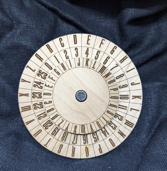 Shift Cipher Wheel - Etsy
