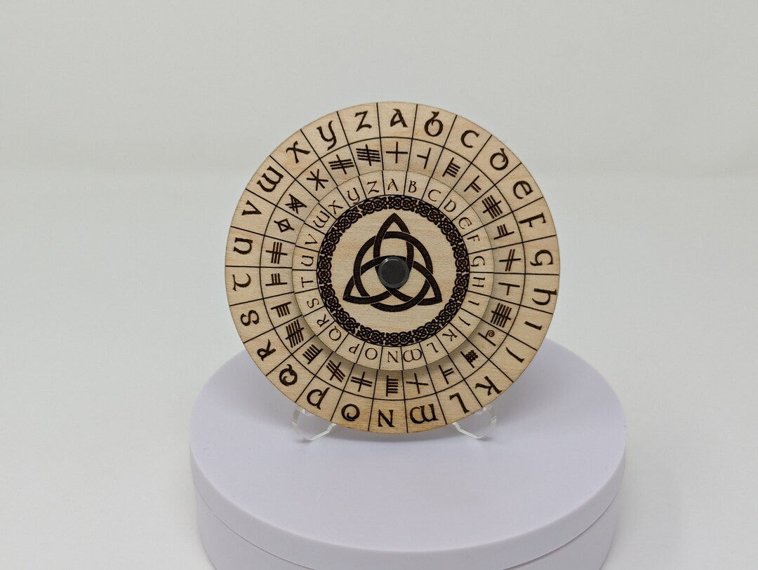 Celtic Ogham Cipher Wheel - Etsy