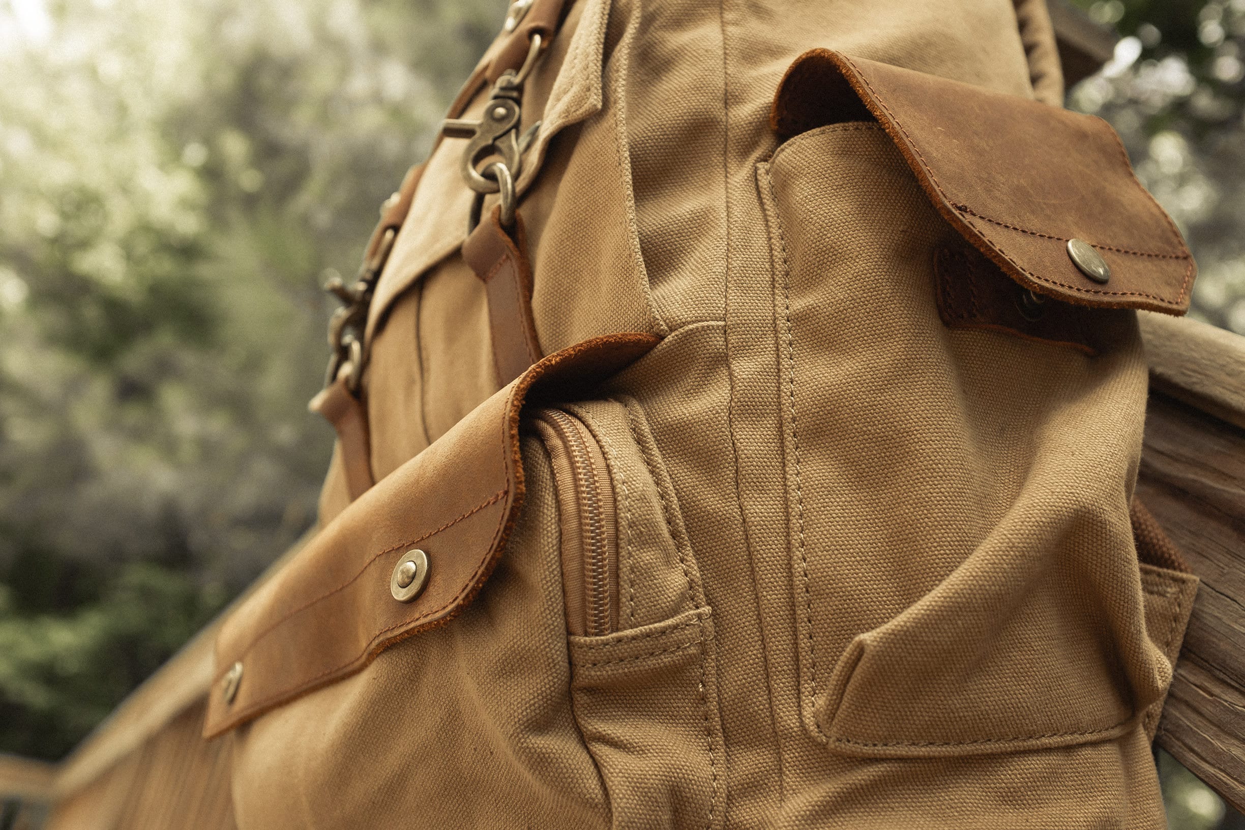 Handmade Vintage Canvas Backpack Large Capacity Travel Bag - Etsy Canada