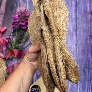 Raw and Rustic Ghicha Tussar Silk Yarn for Unique Neutral Colours ...