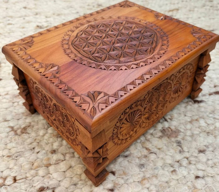 Carved Chest - Etsy