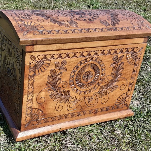 Keepsake Trunk Wood - Etsy
